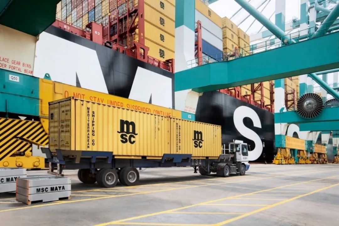 MSC launches sea-rail combined transport in Northwest China