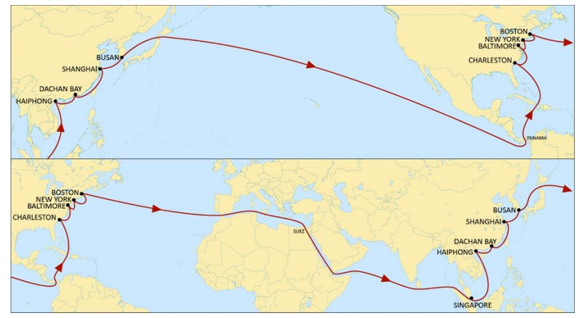 MSC Launches New Transpacific Service - STU