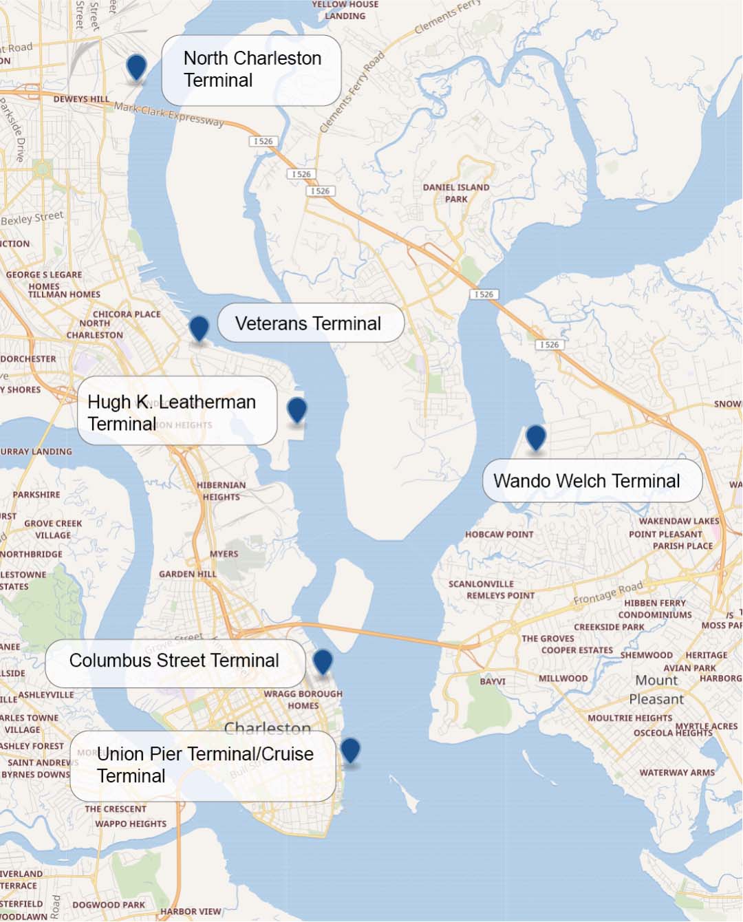 Port of Charleston - Shipping Ports in USA