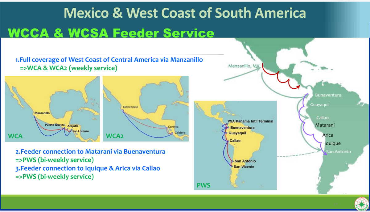 Evergreen's Service for Asia-Latin America Routes - STU