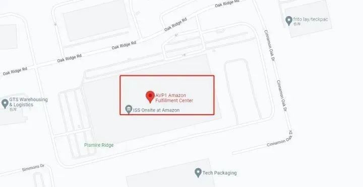 U.S. East Coast Amazon FBA Warehouse Locations